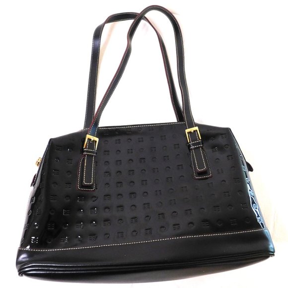 Arcadia | Bags | Arcadia Black Patent Leather Shoulder Bag Purse Made ...
